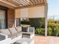 Veranda LAKER - aluminium & bois - extension d'habitation Mons