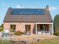 Veranda LAKER - aluminium & bois - extension d'habitation Mons